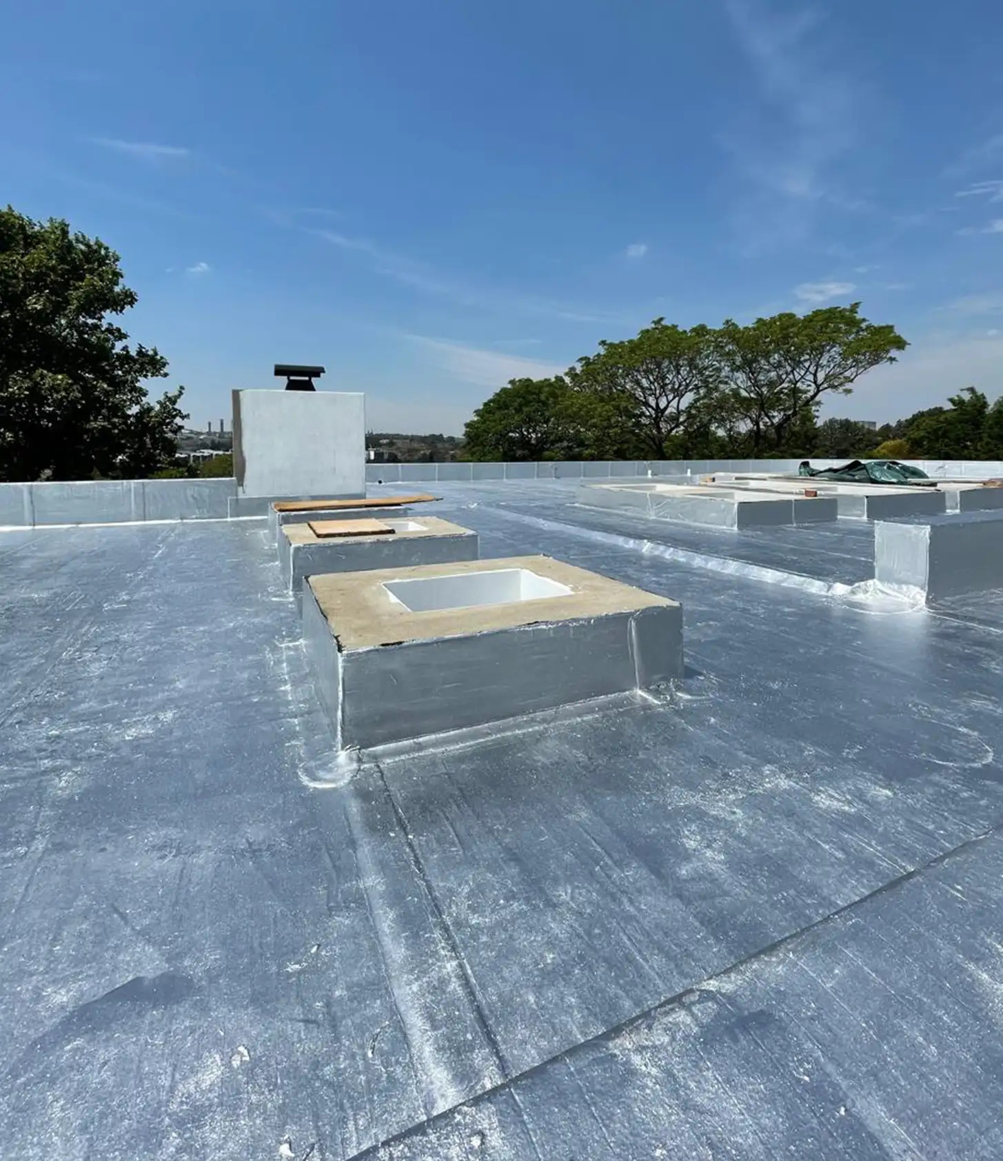 Inverted Roofs Waterproofing