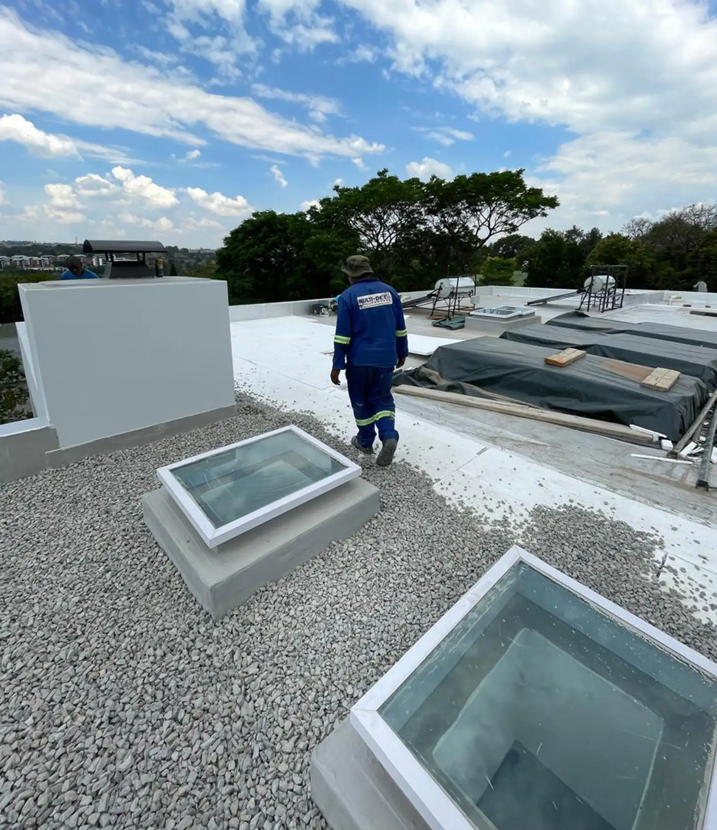 Inverted Roofs Waterproofing